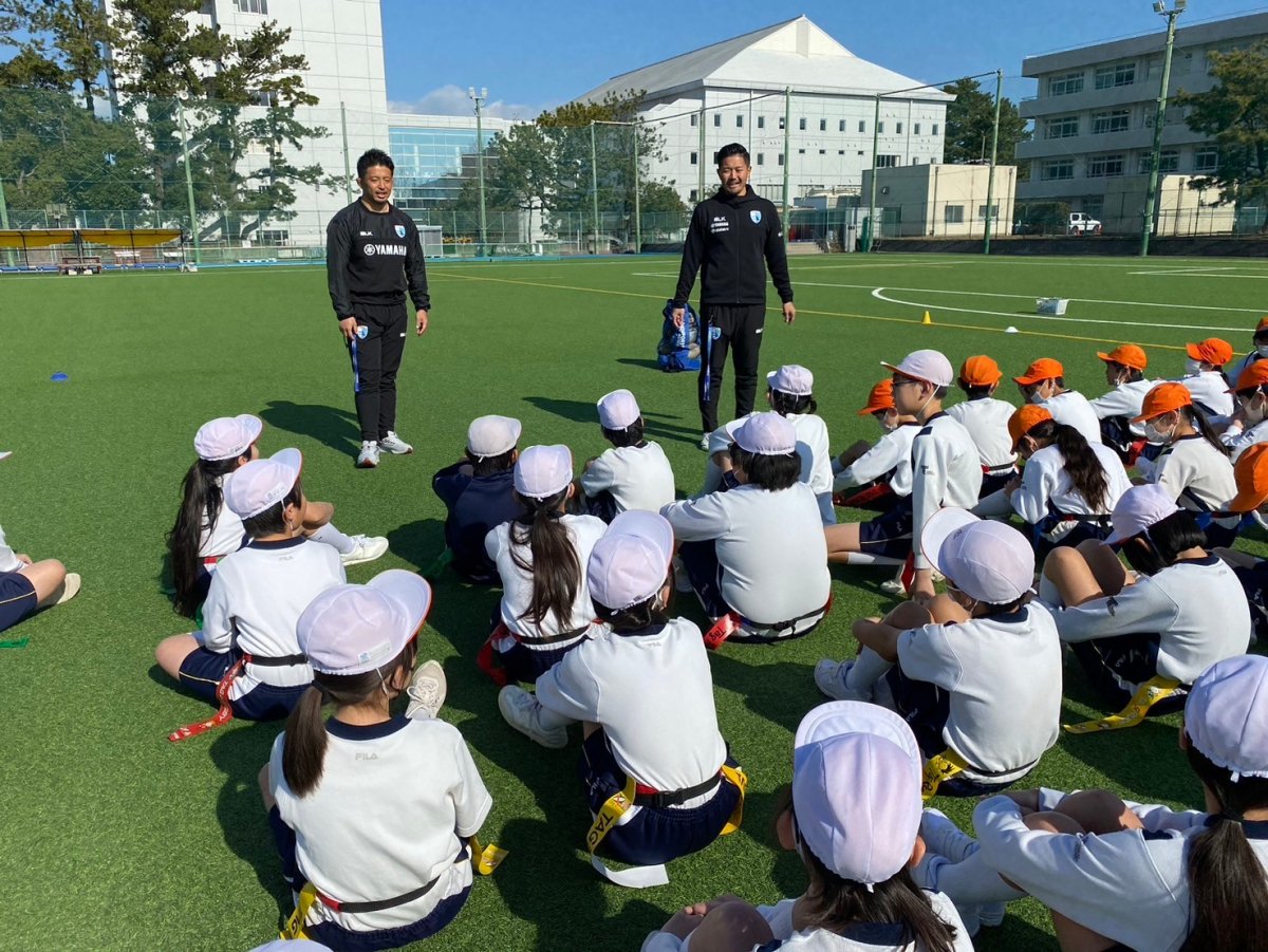 普及No.240【REVSキャラバン】東海大学付属静岡翔洋小学校にてタグラグビー教室を... | 【公式】静岡ブルーレヴズ