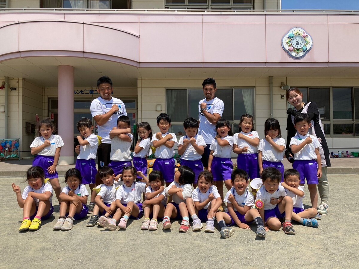 普及No.8【REVSキャラバン】ルンビニひかり園にてラグビー体験を実施いたしました | 【公式】静岡ブルーレヴズ