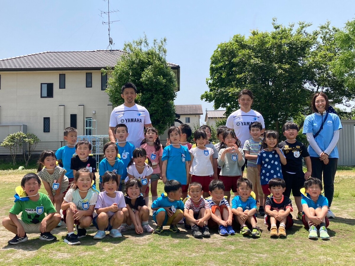 普及No.11【REVSキャラバン】青城こども園にてラグビー体験を実施いたしました | 【公式】静岡ブルーレヴズ