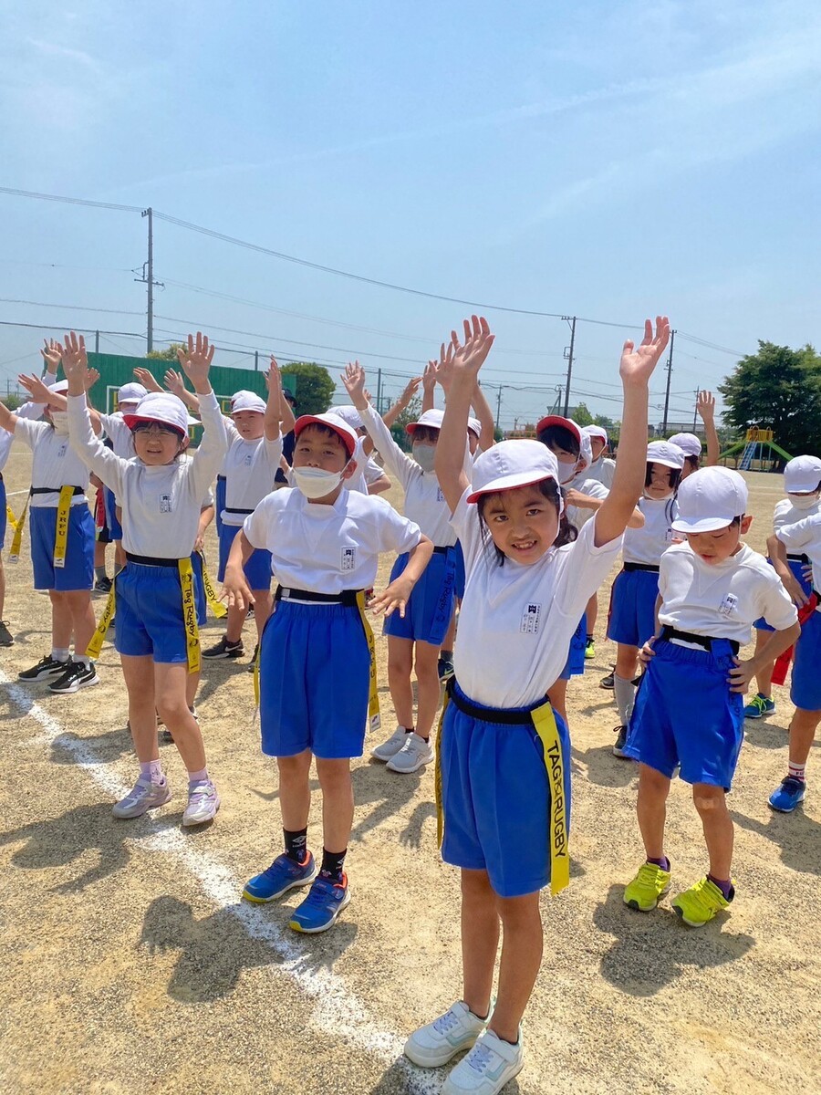 普及No.12【REVSキャラバン】浜松市立内野小学校にてタグラグビー教室を実施いたし... | 【公式】静岡ブルーレヴズ