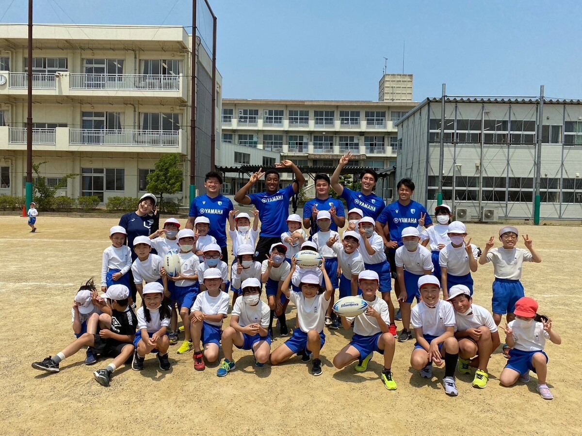 普及No.15【REVSキャラバン】浜松市立内野小学校にてタグラグビー教室を実施いたし... | 【公式】静岡ブルーレヴズ